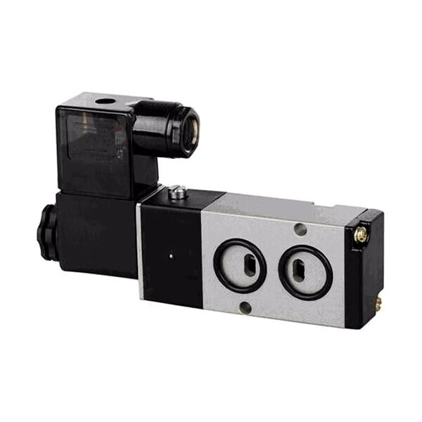4V310-08B - VALVULA SIMPLES SOLENOIDE 5/2 VIAS 1/4 escape 1/4" MOLA ...